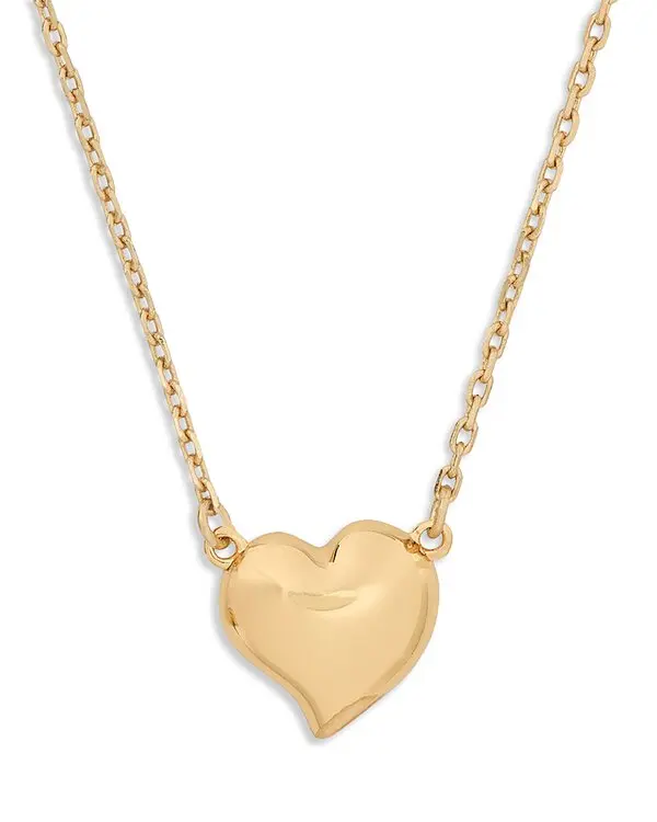 Kate Spade New York Amour Heart Pendant Necklace - Gold