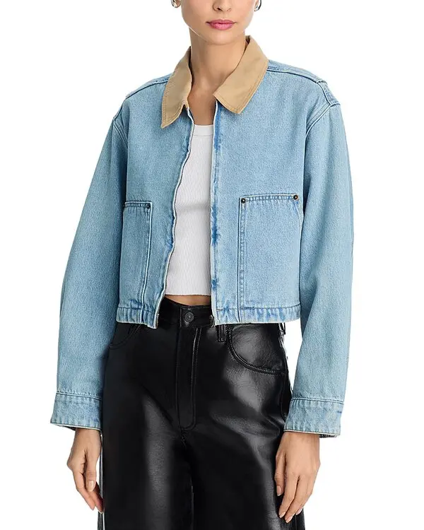 Blanknyc Denim Jacket - Coffee Run