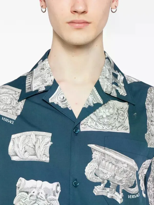 Versace Cotton Poplin Shirt