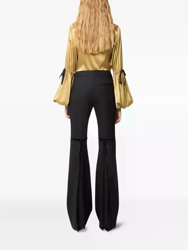Nina Ricci Bow-detail Flared Trousers