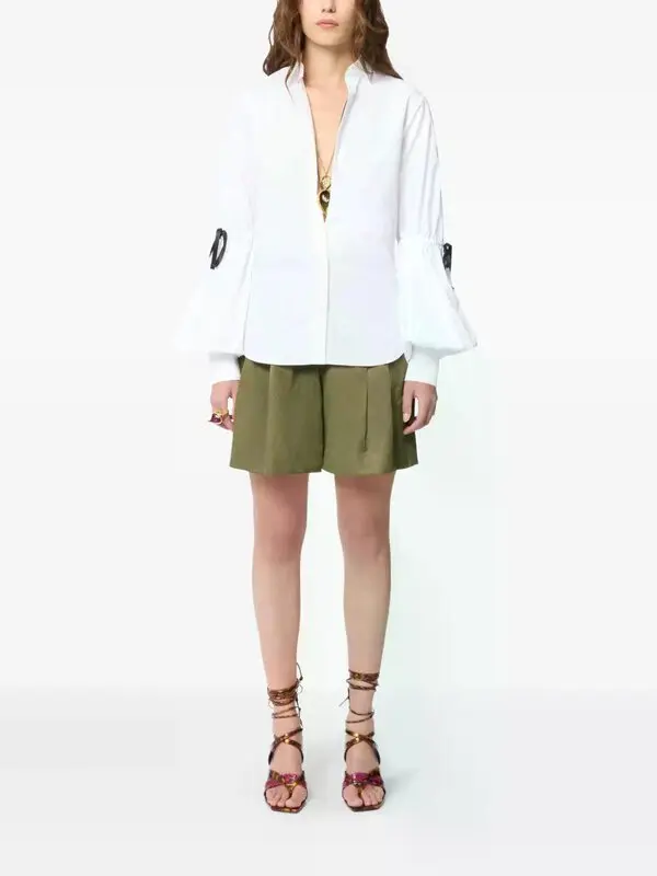 Nina Ricci Bow Cotton Shirt
