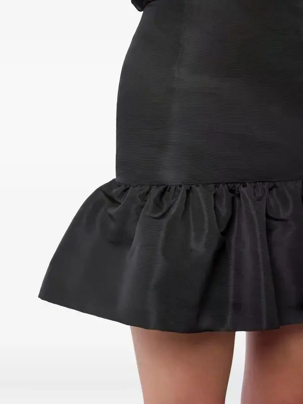 Nina Ricci Fitted Peplum Mini Skirt