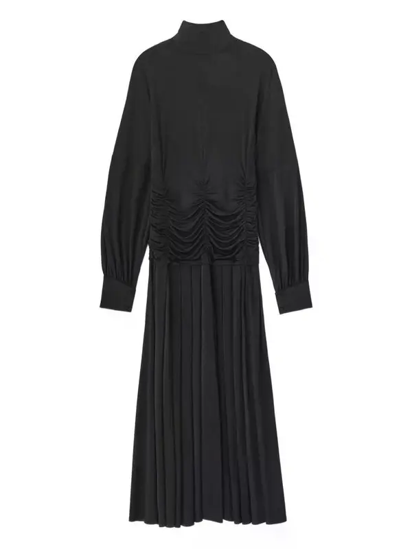 GANNI Pleated Midi Dress
