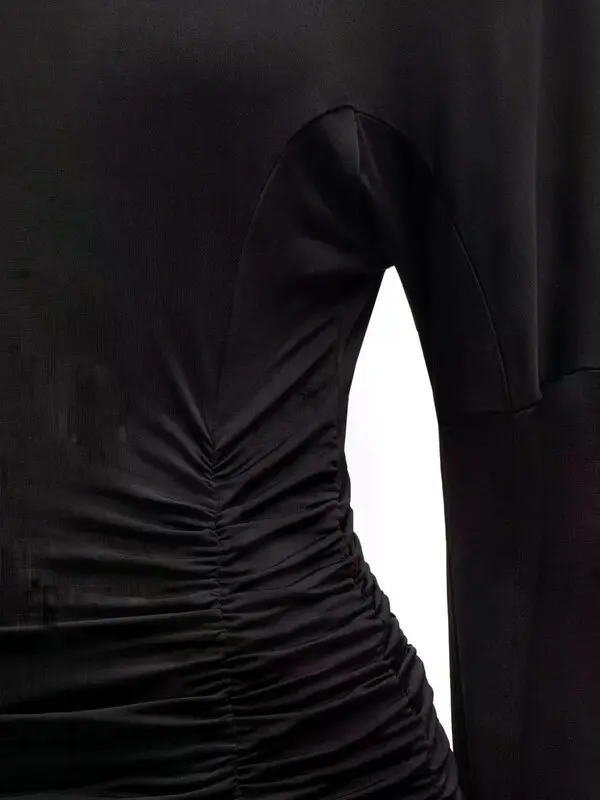GANNI Pleated Midi Dress