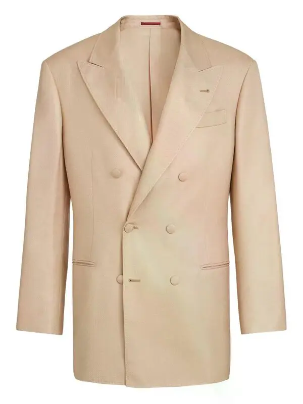 Brunello Cucinelli Peaked-lapels Double-breasted Blazer