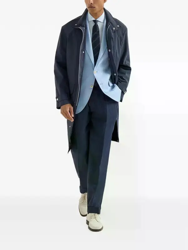 Brunello Cucinelli Pleated Trousers - Blue