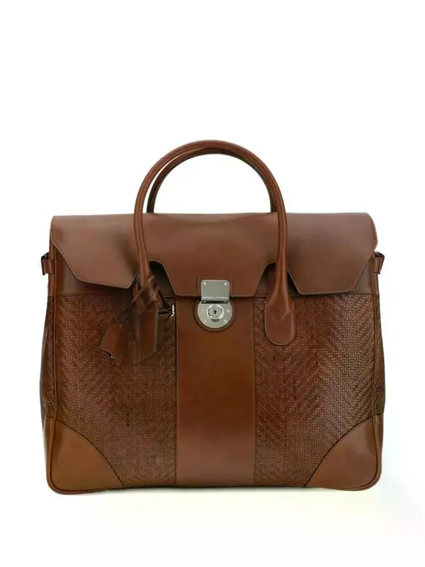 Brunello Cucinelli Woven Tote Bag - Brown
