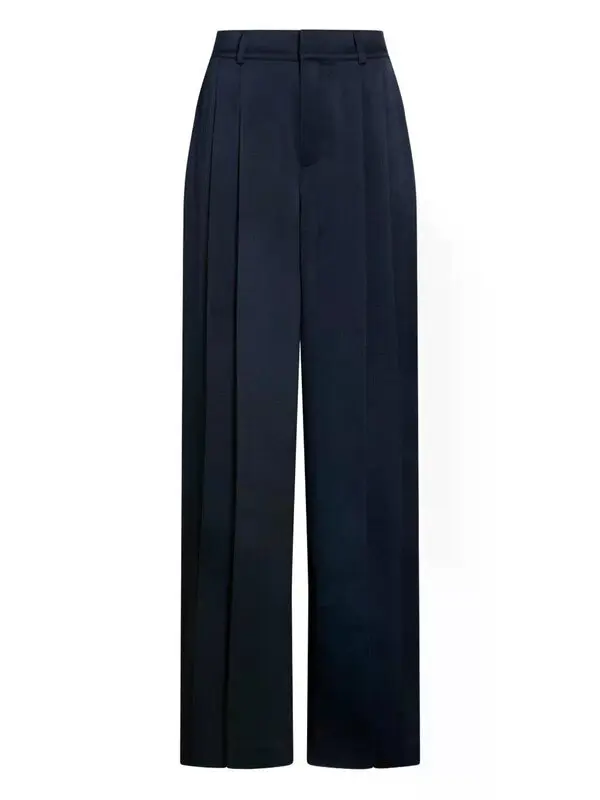 Cinq À Sept Marne Pleated Trousers - Blue