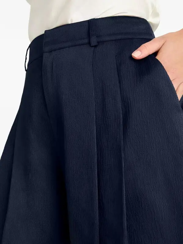 Cinq À Sept Marne Pleated Trousers - Blue