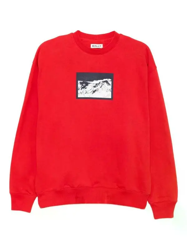 Bally Graphic Crewneck Sweatshirt