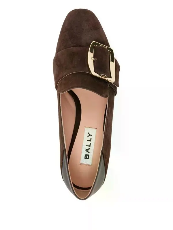 Bally Buckle Court Pumps