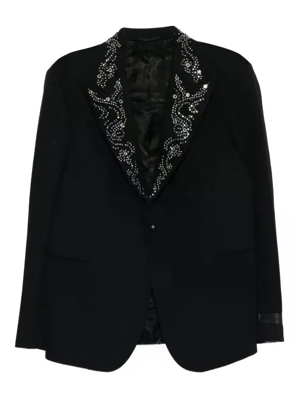 Versace Grain De Poudre Evening Blazer