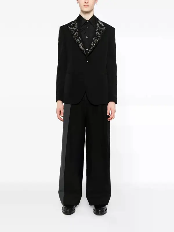Versace Grain De Poudre Evening Blazer