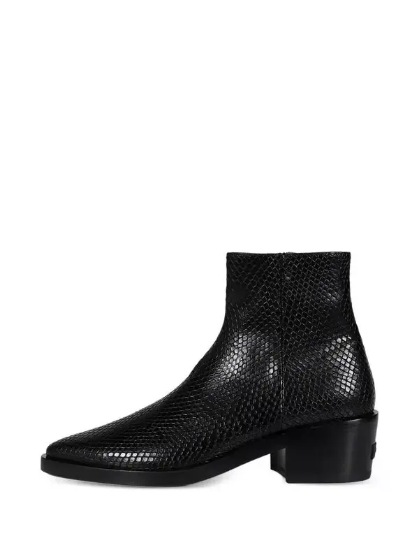 Fear Of God Santa Fe Lizard-effect Boots