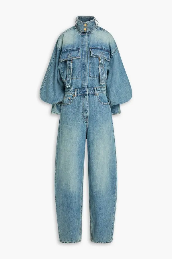Zimmermann Denim Jumpsuit - Mid Denim