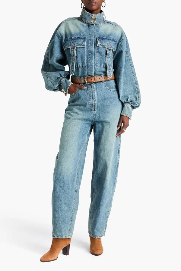 Zimmermann Denim Jumpsuit