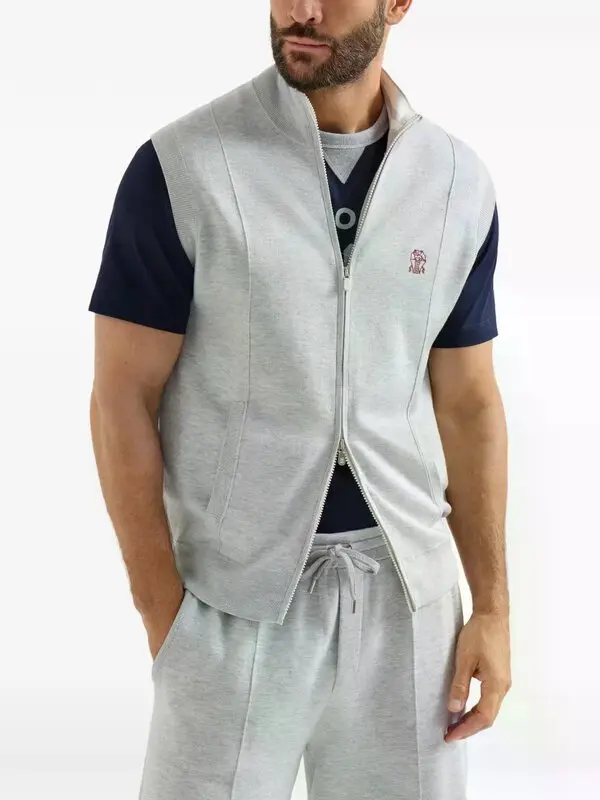 Brunello Cucinelli Zipped Vest