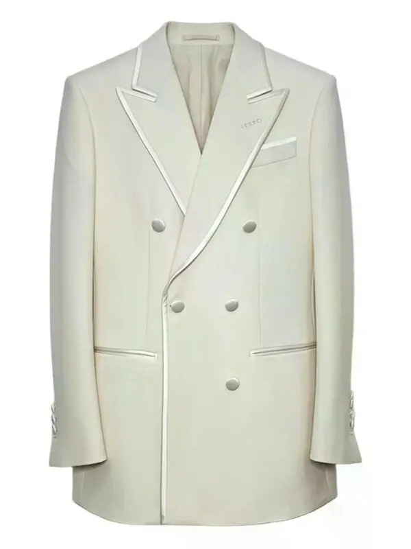 TOM FORD Double-breasted Blazer - White