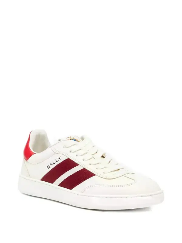 Bally Striped Lace-up Trainers
