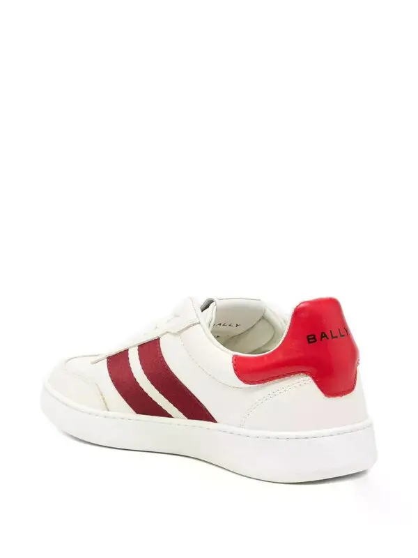 Bally Striped Lace-up Trainers