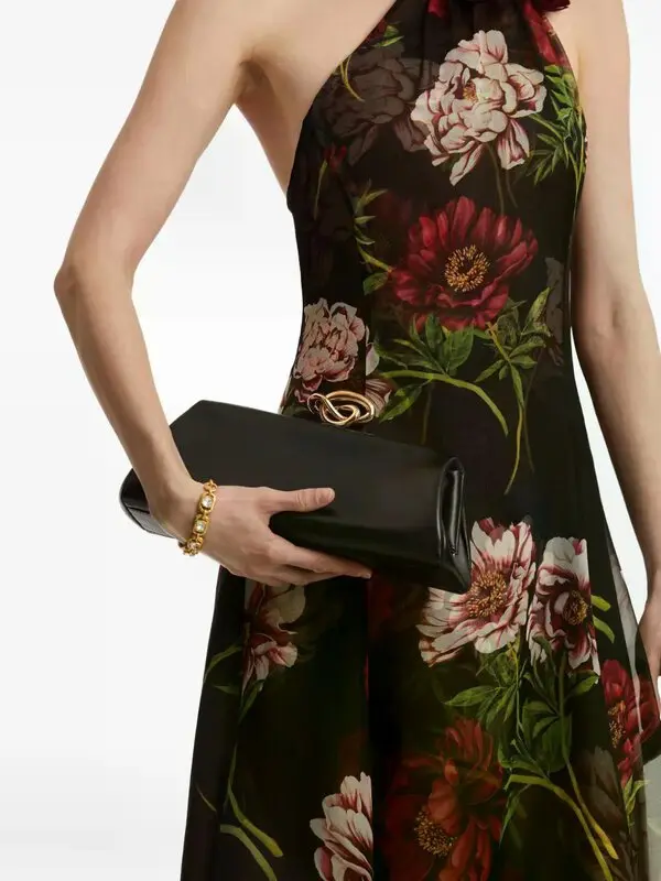 Oscar De La Renta Knot Clasp Bag