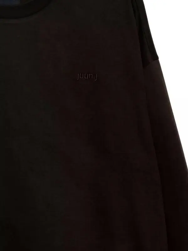 JUUN.J X Brandalised Cotton T-shirt - Brown