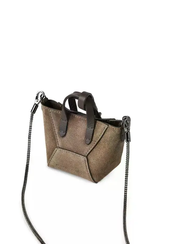 Brunello Cucinelli Micro Suede Bag - Brown