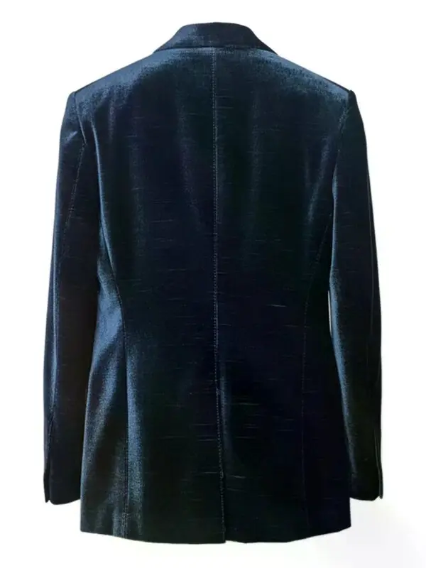 TOM FORD Double-breasted Velvet Blazer