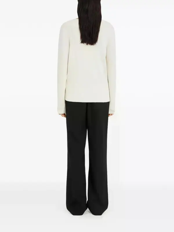 MAISON MARGIELA V-neck Long Sleeve Sweater