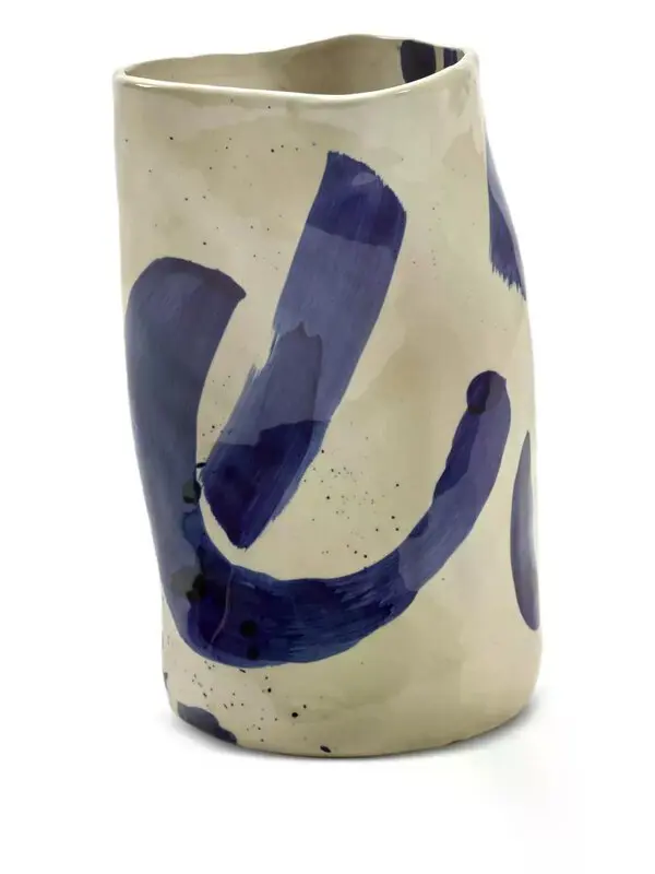 SERAX Medium Sophia Painted Vase - Neutrals