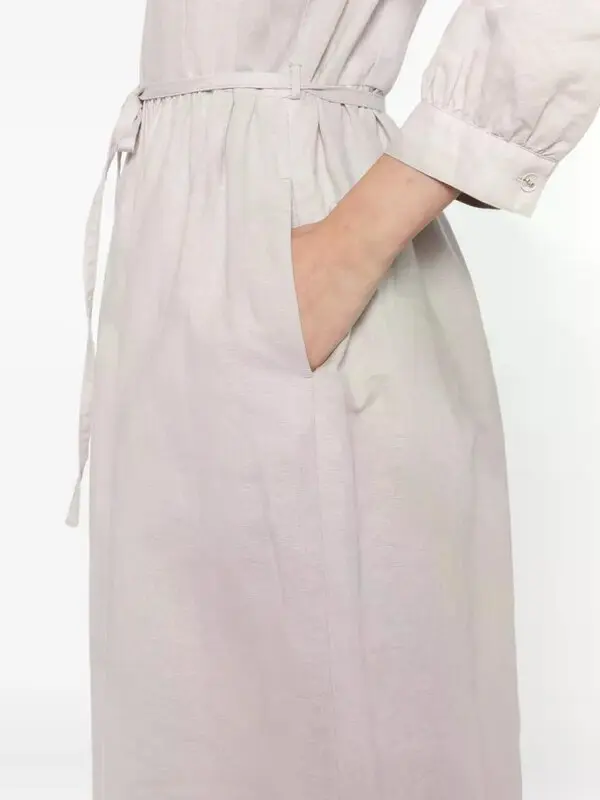 TO B. BY AGNÈS B. V-neck Tie-waist Dress
