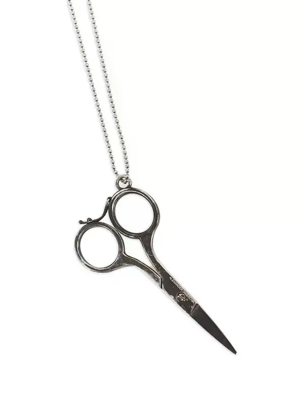 ALEXANDER DIGENOVA Scissors Pendant Necklace