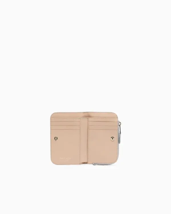 Giorgio Armani Pebbled Leather Bifold Wallet