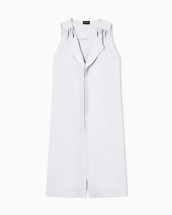 Giorgio Armani Technical Silk Shirt Dress