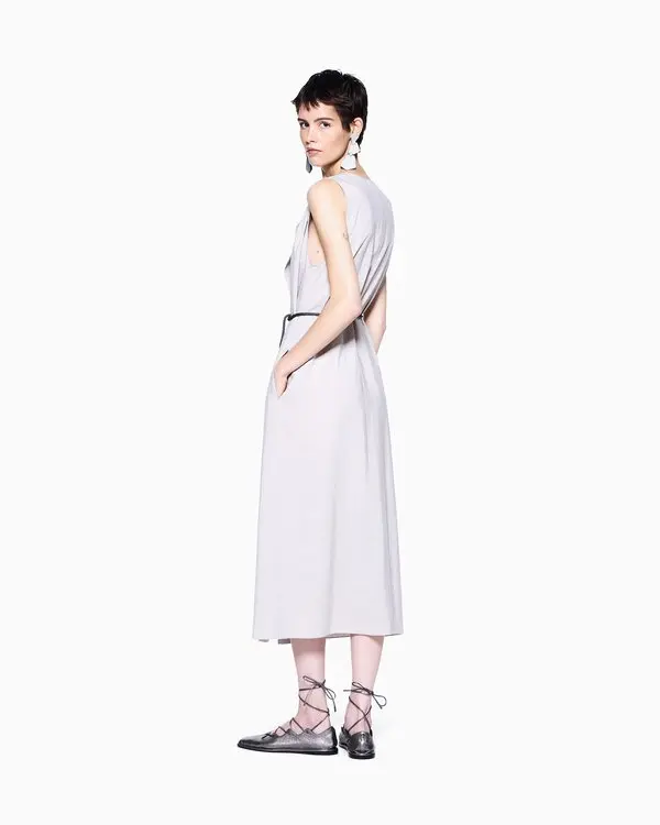 Giorgio Armani Technical Silk Shirt Dress