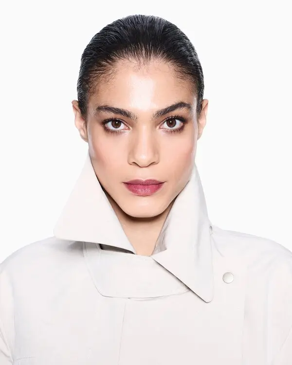 Giorgio Armani Technical Fabric Trench Coat - Grey