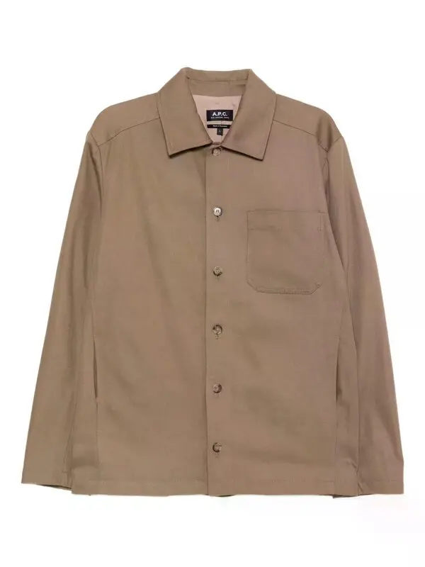 A.p.c. Jeffray Jacket - Brown