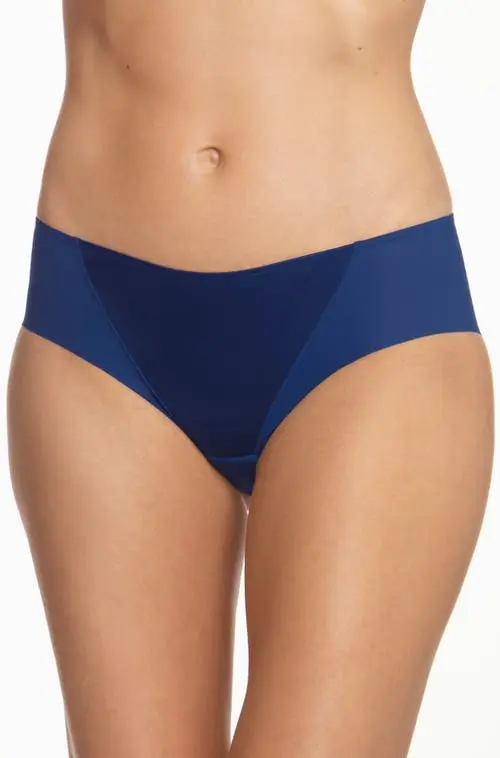 DOMINIQUE INTIMATES Bianca Laser Cut Bonded Brief - Navy