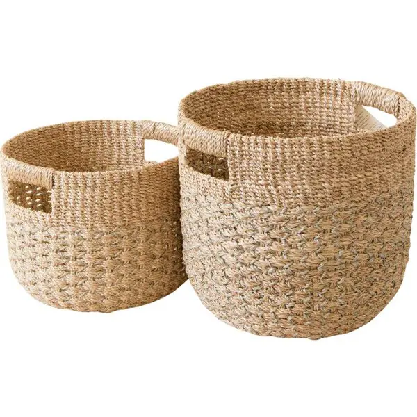 LIKHA Round Bottom Basket - Grey