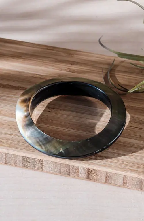 Likhâ Mother-of-pearl Bangle Bracelet
