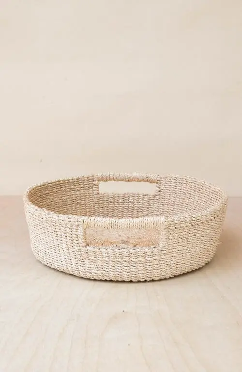 LIKHA Round Tray With Cutout Handles