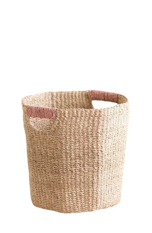 LIKHA Octagon Basket - Dusty Rose