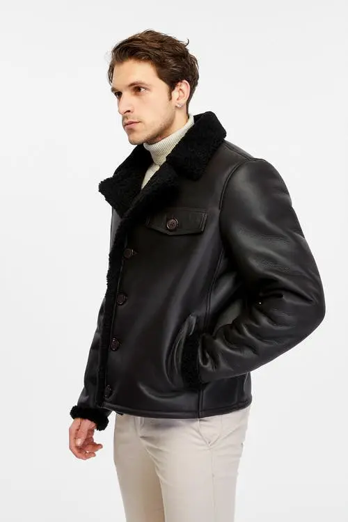 FURNIQ UK Edward Shearling Jacket