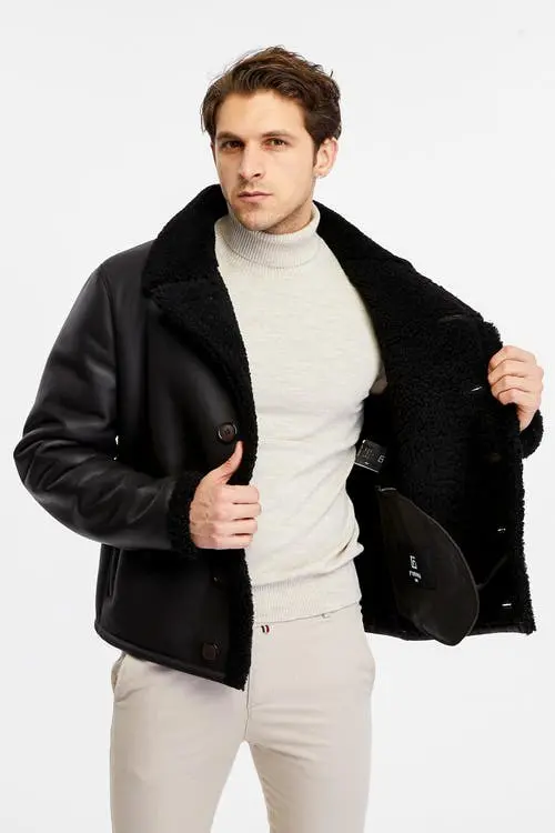 FURNIQ UK Edward Shearling Jacket