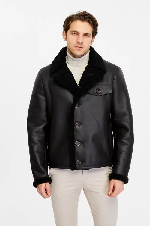 FURNIQ UK Edward Shearling Jacket