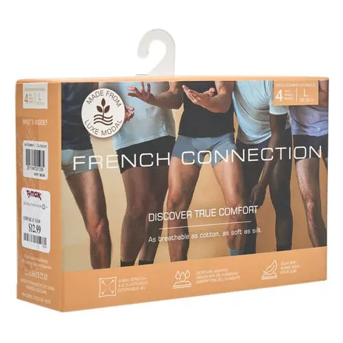 French Connection 4-pack Modal Boxer Brief