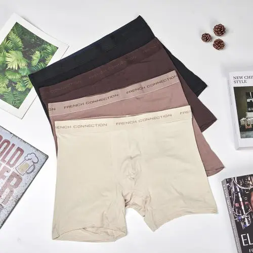 French Connection 4-pack Modal Boxer Brief - Nude Multi