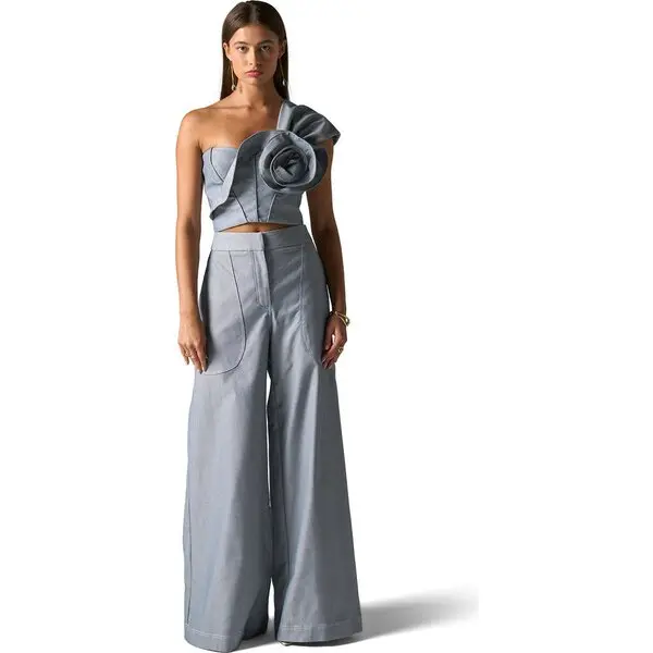 JBQ Oslo Wide-leg Pant - Denim