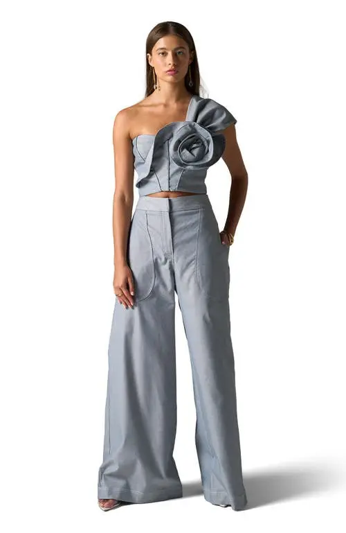 JBQ Oslo Wide-leg Pant - Denim