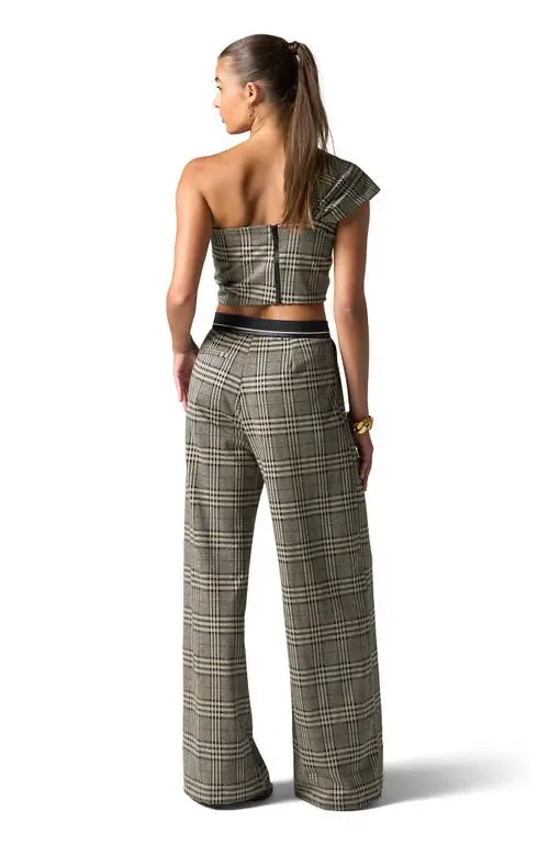JBQ Aubrey Plaid Trousers - Multi Tartan